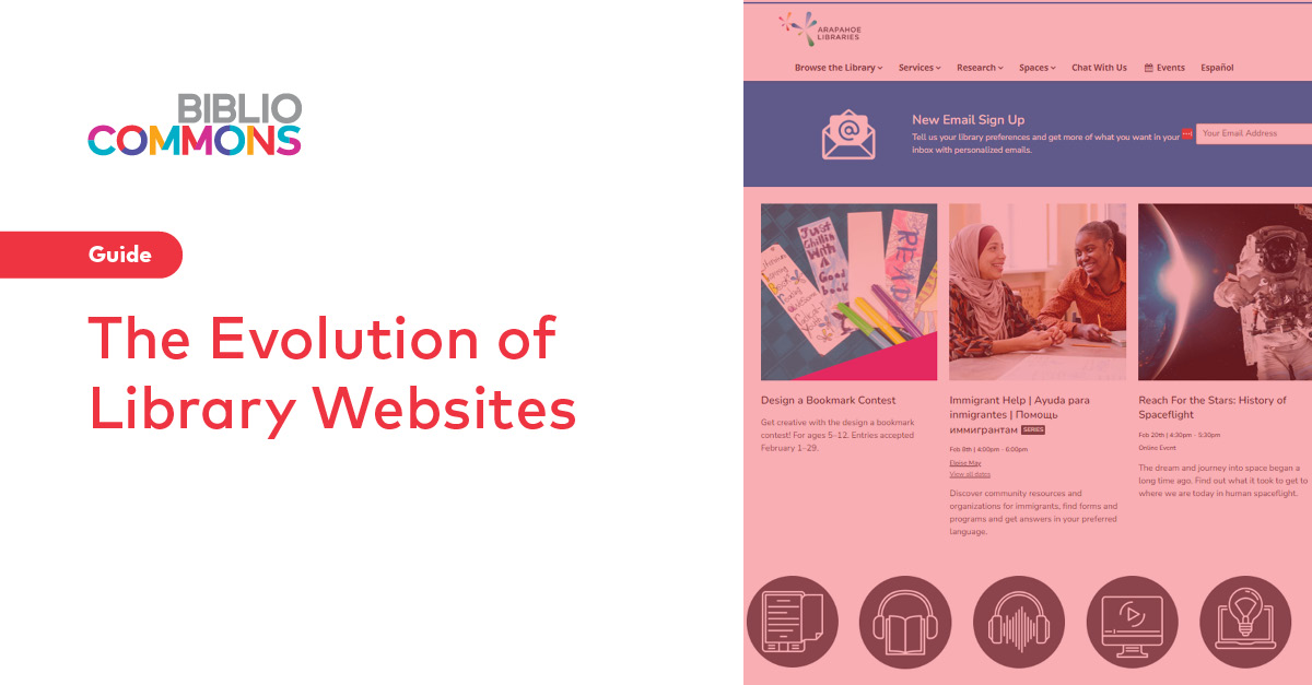 The Evolution of Library Websites